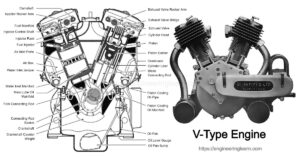 V Engine: Introduction, Types, Working, Application, Advantages [with ...