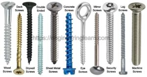 Types of Screws and Their Uses [with Pictures] - Engineering Learn