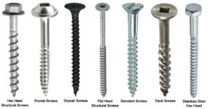 8 Types of Wood Screws and Their Uses [with Pictures] - Engineering Learn