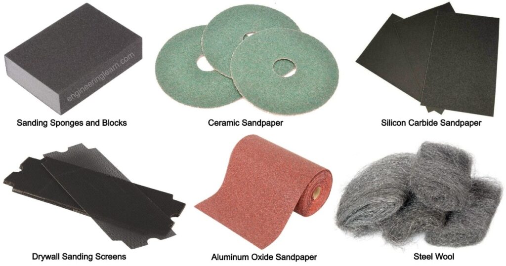 7 Types Of Sandpaper For Wood Metal Selecting The Correct 