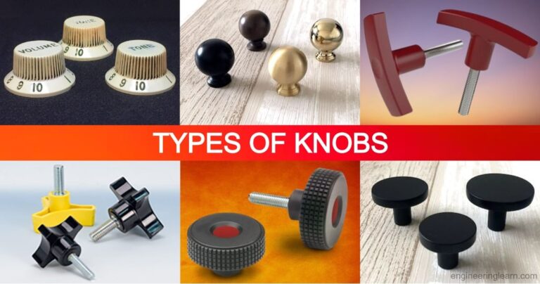 5 Types of Knobs (Mechanical) - Uses, Benefits & Drawbacks [Complete ...