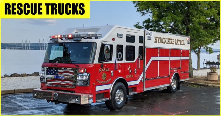 Rescue Trucks: Definition, Types, Uses, Specifications, Equipment ...