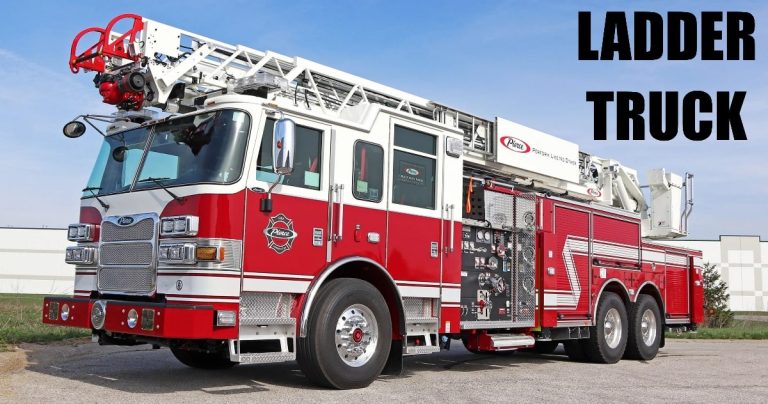 Ladder Truck | What are Ladder Trucks? | Aerial Ladder Trucks ...